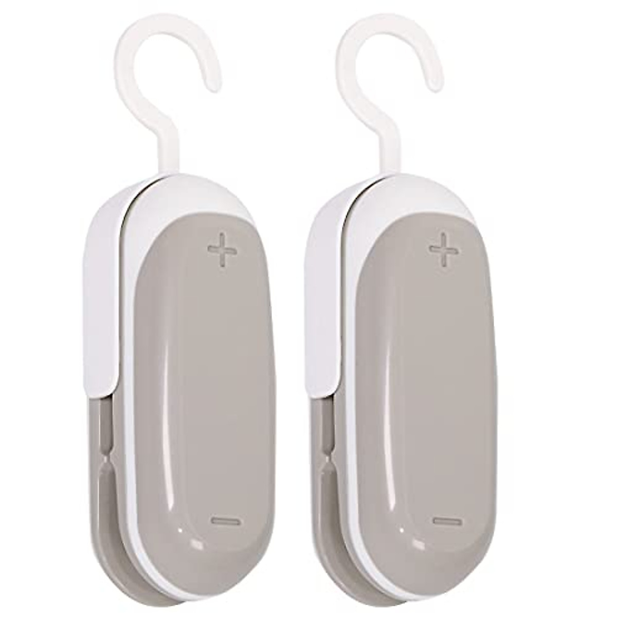 2PACK Mini Bag Sealer, Portable Heat Vacuum Sealers Plastic Sealer, 2 in 1 Heat Seal and Cutter Mini Food Sealer For Plastic Bags Food Storage