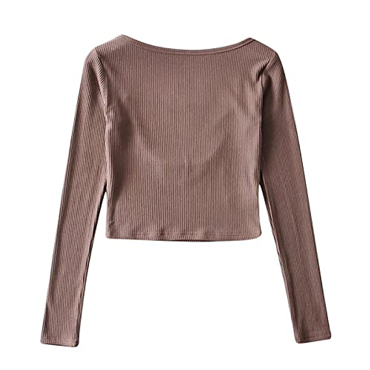 Black Lace Crop Top Womens Plus Size Tops Square Neck Long Sleeve Shirts Casual Spring Winter Clothes XL-5XL