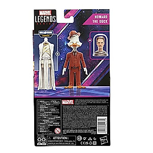 Marvel Legends Series MCU Disney Plus Howard The Duck What If Series Action Figure 6-inch Collectible Toy, 2 Accessories and 1 Build-A-Figure Part