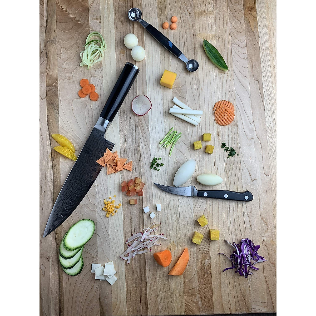 ARD Culinary Knife Cuts 3D Visual Model Set IV