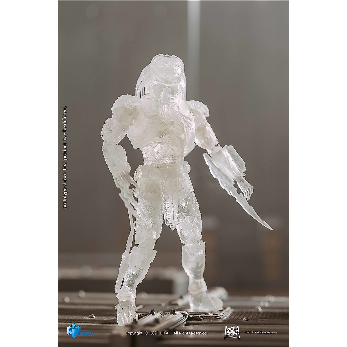Hiya Toys Alien vs. Predator: Chopper Predator 1:18 Scale Action Figure, Multicolor