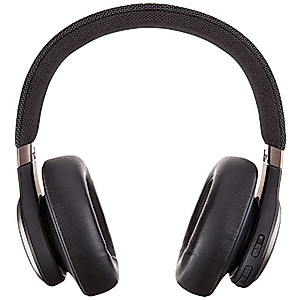 JBL Live 650BTNC, Black - Wireless Over-Ear Bluetooth Headphones - Up to 20 Hours of Noise-Cancelling Streaming - Includes Multi-Point Connection & Voice Assistant (Renewed)