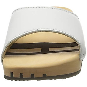 Woody Women's Heidi Mules, White Weiss 005, 9.5