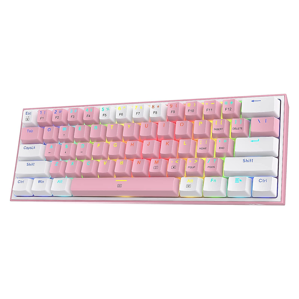 Redragon K617 60% RGB Keyboard P035 Wirst Rest Bundle