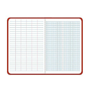 Elan Publishing Company E64-8x4 Field Surveying Book 4 ⅝ x 7 ¼, Bright Orange Cover