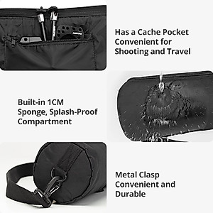 AMBITFUL Tripod Carrying Case Bag 25/31/35/39/49 in,65/80/90/100/125 cm Shoulder Strap Padded Carrying Bag for Light Stands,Boom Stand,Umbrella and Tripod Photography Accessories (49.21 in/125 cm)