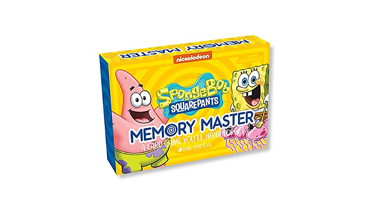 AQUARIUS SpongeBob SquarePants Memory Master Game