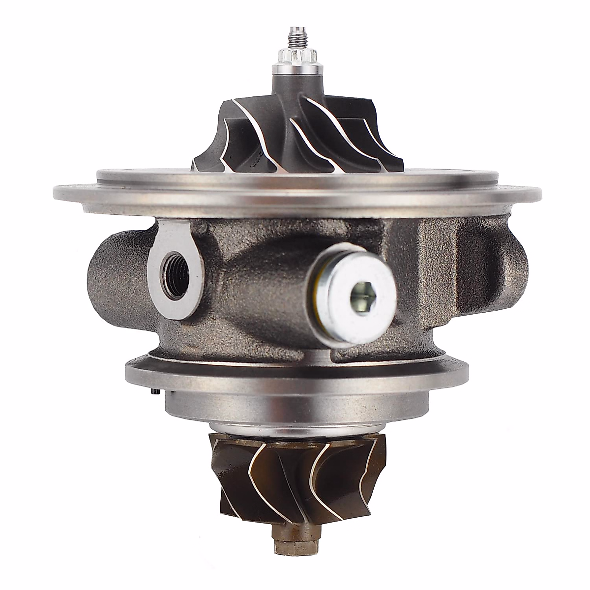 790318-0006 Turbo Cartridge CHRA Fits for 790318 790318-5006 GT1549SL 2010-2015 Ford Flex Explorer Sport Taurus SHO Lincoln MKS MKT 3.5L 272Kw Ecoboost V6 Engine Twin-turbine The right side