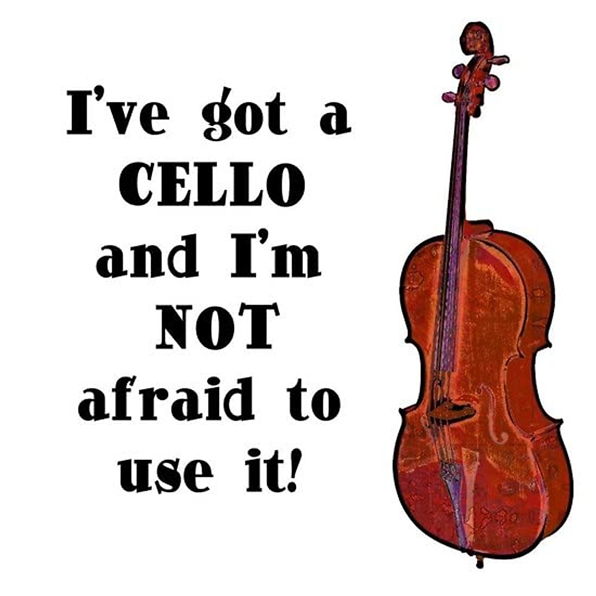 CafePress I've Got A Cello Mug Ceramic Coffee Mug, Tea Cup 11 oz