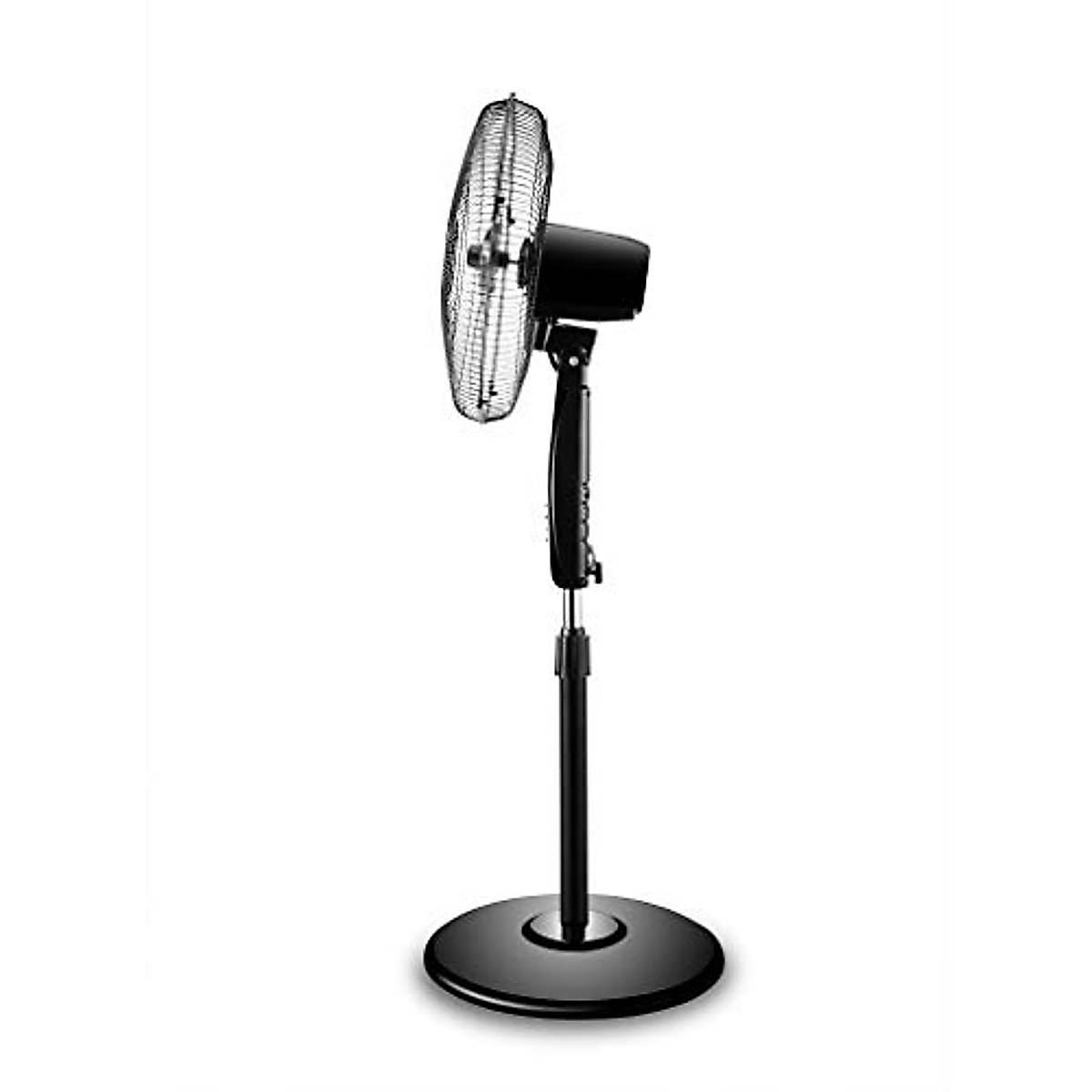 Technical Pro FXA16 WIFI Enabled 16 Inch Standing Fan With Oscillating Feature And Compatible With Amazon Alexa/Google Home Voice Control Smart Home 2.4G ONLY (Black)