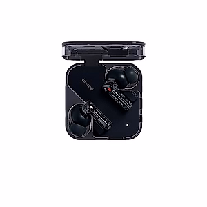 Nothing Ear 2 Wireless Earbuds Active Noise Cancellation to 40 db, Bluetooth 5.3 in Ear Headphones with Wireless Charging,36H Playtime IP54 Waterproof Earphones for iPhone & Android,Black