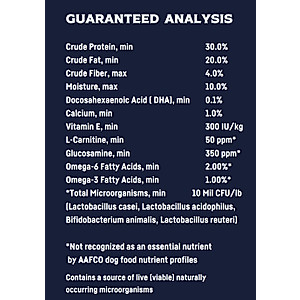 Old Guard Pet Company Patriot Power- Adult 30/20 Chicken and Buffalo Meal Recipe