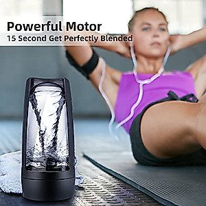 LeadNear Electric Shaker Bottle,Gifts for Men Dad Husband, Made With Tritan - BPA Free Shaker Bottles For Protein Mixes - Upgrade 22OZ Electric Mixer Cups For Protein Powder, Shakes, Coffee, Cocktail