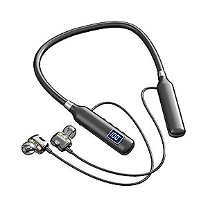 CARRYKING G27 Bluetooth Earbuds Wireless Behind The Neck Headphones, Halter Neck Wireless Bluetooth/TF Card Headphones for Morning Running Sport Earbud