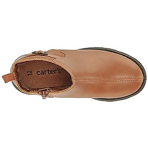 Carter's Lena Boot, Tan, 3 US Unisex Big Kid