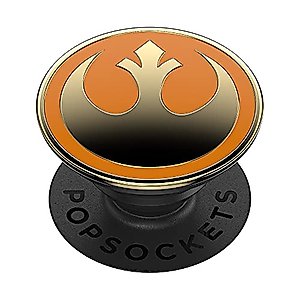 PopSockets PopGrip: Swappable Grip for Phones & Tablets - Star Wars Classic - Enamel Rebel Icon