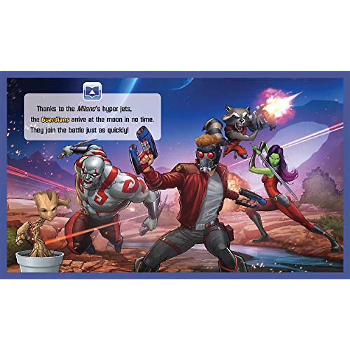 Marvel Super Heroes Spider-man, Avengers, Guardians, and More! - Me Reader Electronic Reader with 8 Book Library - PI Kids