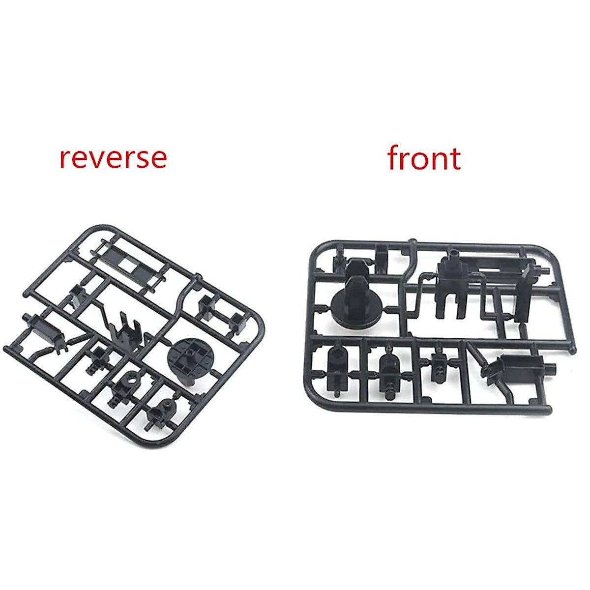 Bioristar HG RG Hobby Action Base Gundam Model Stand Hobby Display Stand Pack of 4 1/144 Scale (4 pack Black)