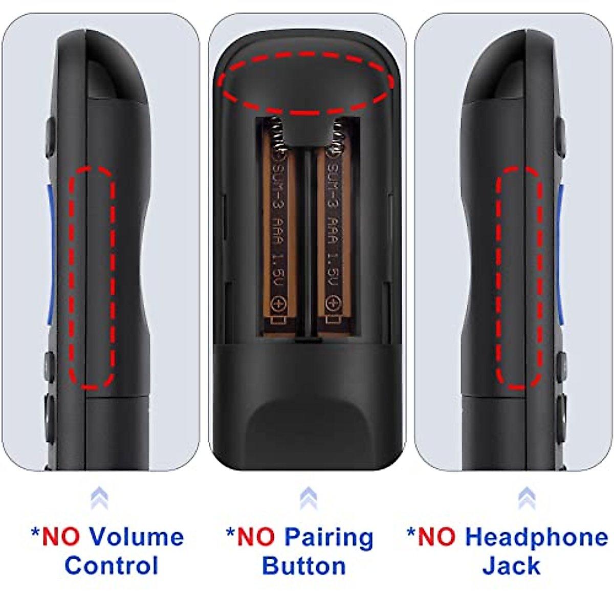 LOUTOC Universal Replacement Remote Control Compatible with Roku Express, for Roku Premiere, for Roku Box, for Roku Player, for Roku 1 2 3 4 -【NOT for Stick or TV】