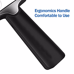 Magnifying Glass with Light, 4X 10X Black Magnifier with 20 Anti-Glare and Dimmable LED Lights Provides Evenly-Lit Viewing Area for Low Vision Seniors