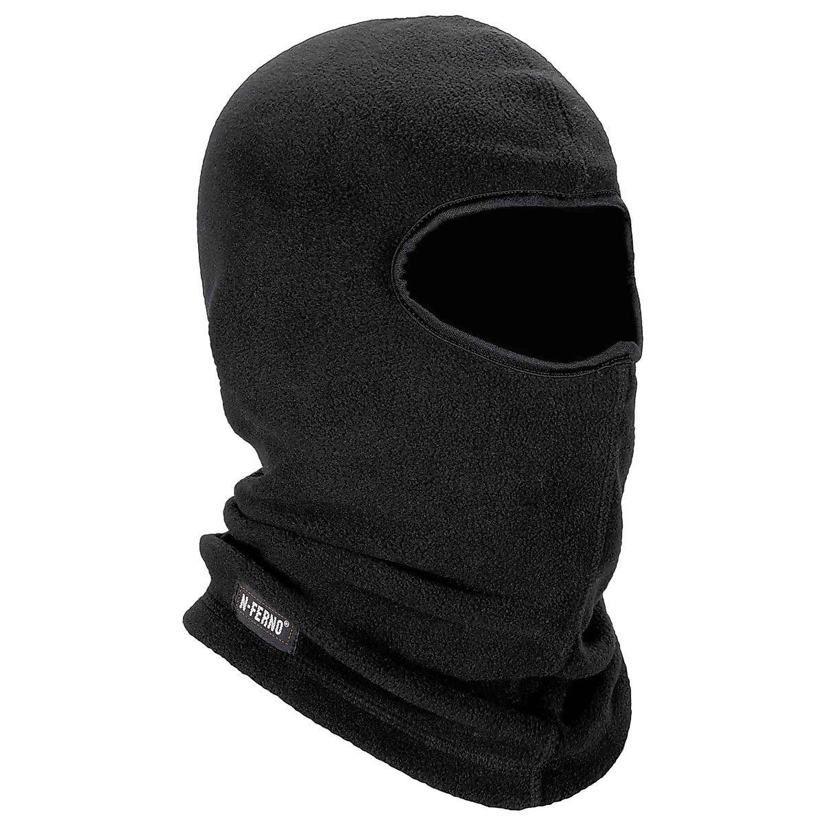 Balaclava, Winter Face Mask, Thermal Black Fleece, Ergodyne N-Ferno 6821