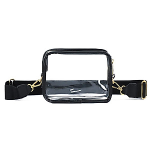 AZURAOKEY C Crossbody Pue Bag, C Crossbody Msenr Shoulr Bag th er Clre Adjustable Strap Stadium