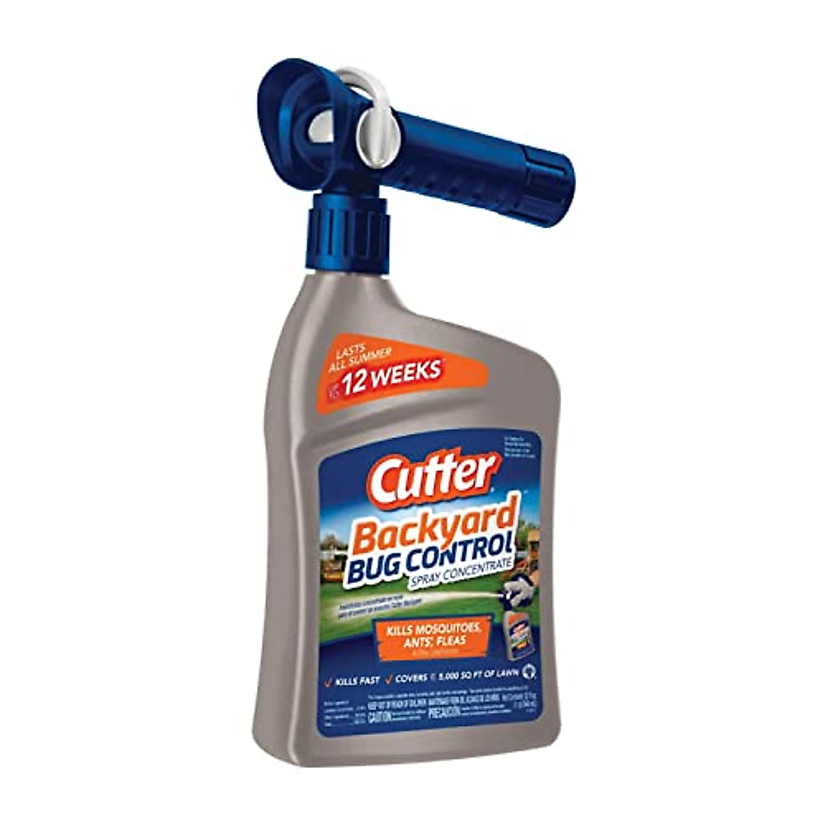 Cutter Bug-Free Backyard Spray Multiple Insects Spray 32 Ounce (Pack of 6)