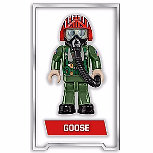 COBI Top Gun F-14A Tomcat Fighter Plane - 1:48 Scale 754 Piece Building Set with Maverick and Goose Figures