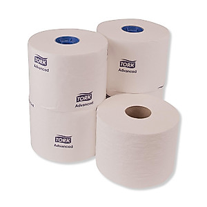 Tork High-Capacity Toilet Paper Roll White T26, Advanced, 2-Ply, 36 x 1000 sheets, 110292A