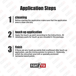 Touch Up Paint for GMC - Cayenne Red GSK | Scratch and Chip Repair Kit - 0.84 Fl Oz (25ml)