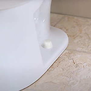 Danco 80821 Snap on Round Toilet Bolt Caps in White, Pack of 2