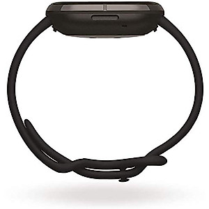 Fitbit Sense Health & Fitness Smartwatch W/ GPS, Bluetooth Call/Text, Heart Rate SpO2, ECG, Skin Temperature & Stress Sensing (S & L Bands, 90 Day Premium Included) International Version (Graphite)