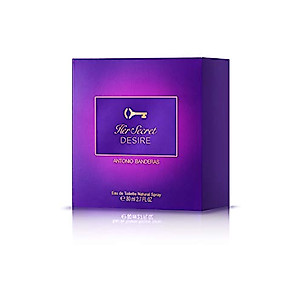 Antonio Banderas Secret Femenine (Her Secret Desire, 2.7 Fl Oz)