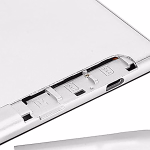 LBEC 8.1in Tablet, HD Tablet Silver Grey 5G WiFi 100 to 240V 1920x1200 for Study for Work (US Plug)