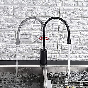 Black Kitchen Faucet Mixer Tap Single Handle Free Swivel Kitchen Hot And Cold Water Tap Bath Faucet Basin Taps Water Faucet
