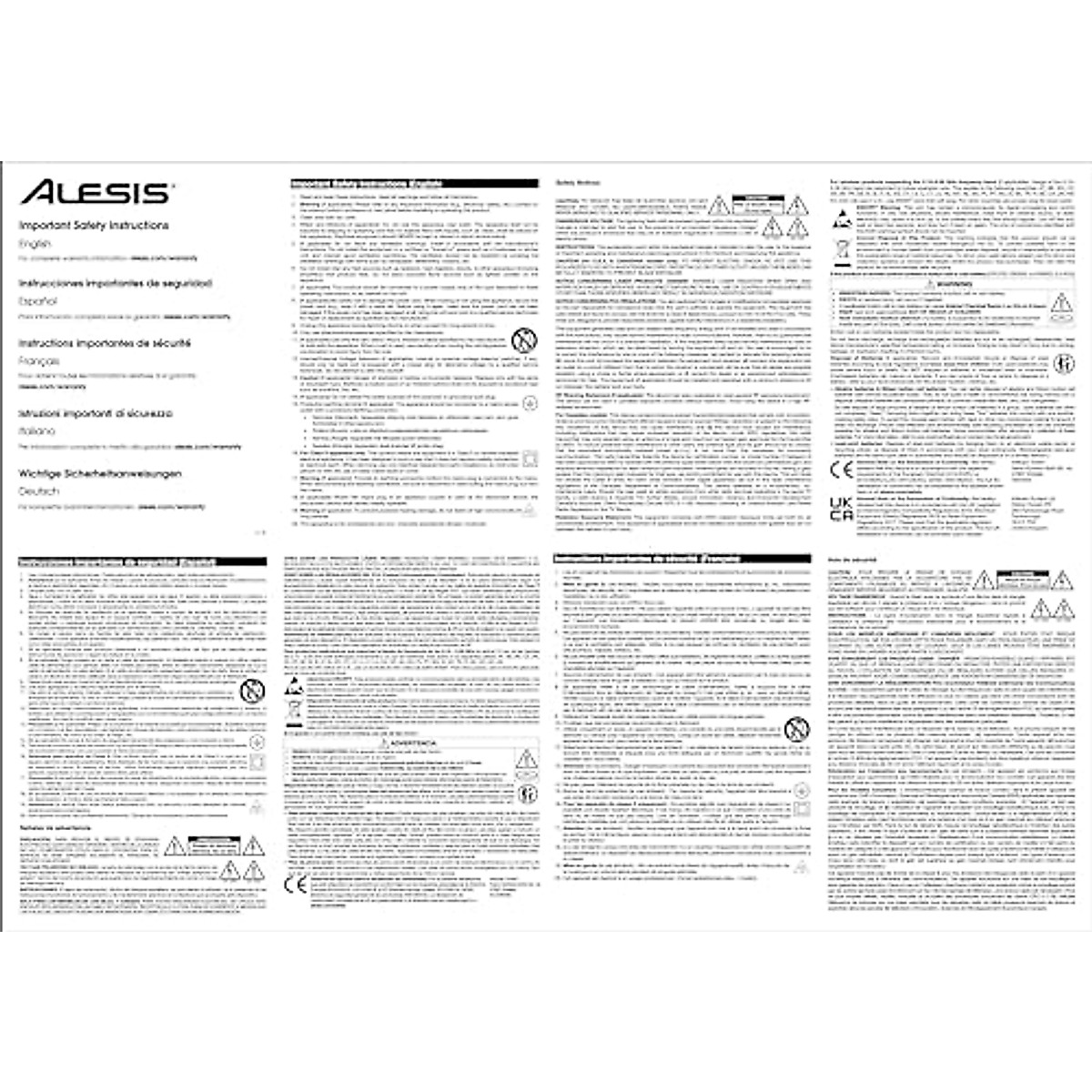 Alesis Sample Pad 4 | Compact Percussion and Sample Triggering Instrument with 4 Velocity Sensitive Pads, 25 Drum Sounds and SD/SDHC Card Slot,Black