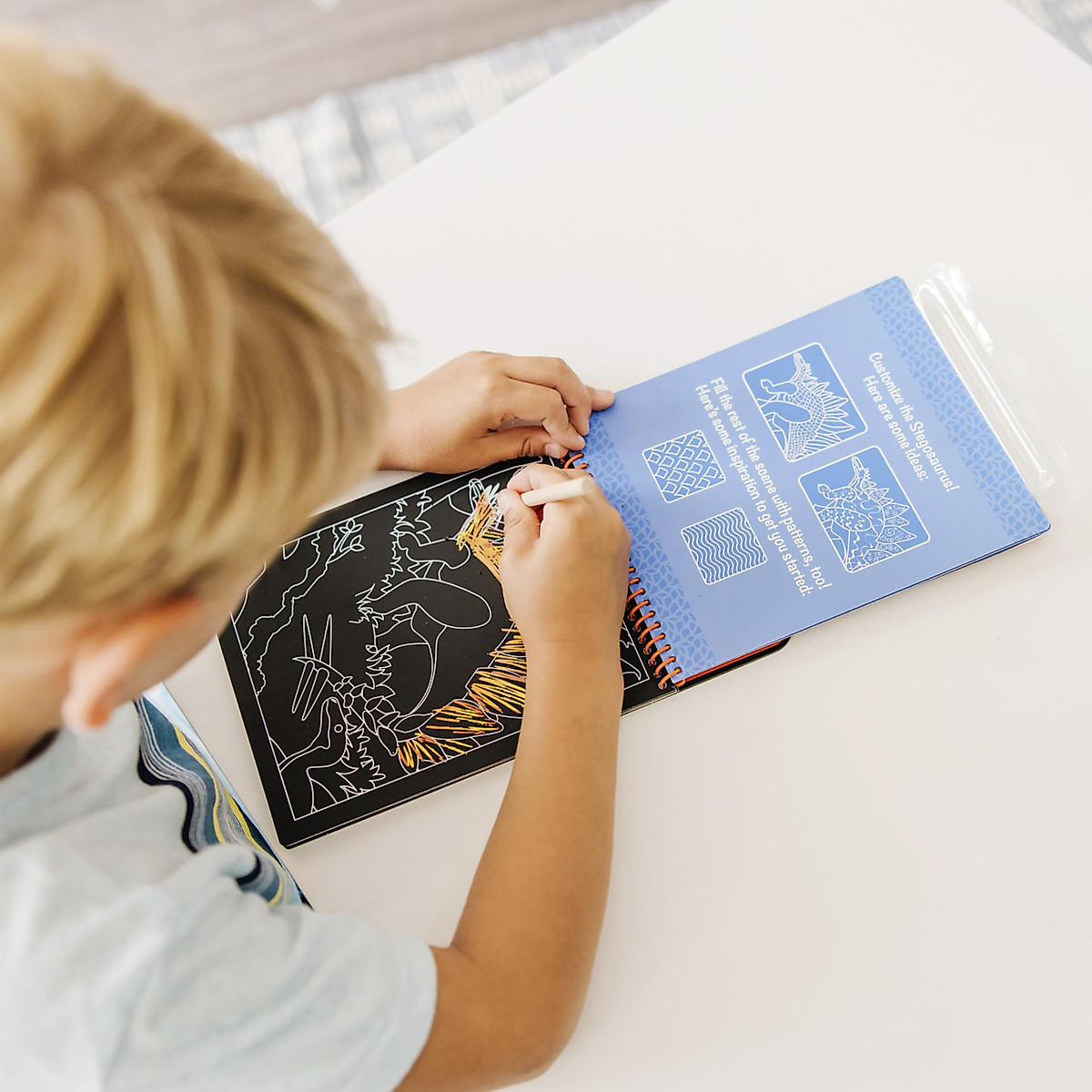 Melissa & Doug Scratch Art - Dinosaur