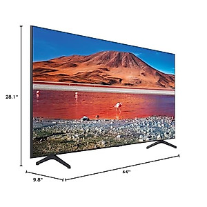 SAMSUNG UN50TU7000 50" 4K Ultra HD Smart LED TV with Deco Gear Soundbar Bundle
