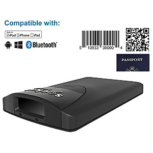 SocketScan S860, Universal Barcode Scanner & Travel ID/Passport Reader