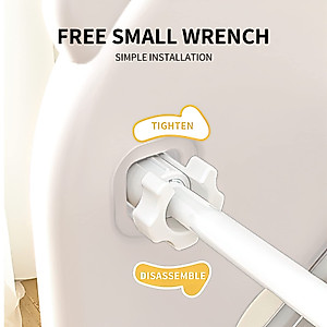 UNICOO Kids Baby Bear Toy Organizer Rack, 14 Bins with Dustproof Storage Cover for Baby Essentials, Kids Toy Box & Toy Bins 4 Tier Large Size (Bear Organizer White)