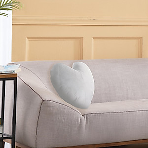 Ciieeo Peach Heart Pillow Kids Couch Chairs Nursing Pillow Outdoor Bolster Heart Plush for Couch Car Pillow Sofa Throw Pillow Inner Throw Cushion Insert Heart Shaped Pillow Insert Blank