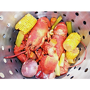 King Kooker KK82SR Ridged Stainless Steel Pot, 82-Quart