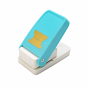 Gazechimp Loose Leaf Separator Label Punch Tab Punch Self Made Index Label Hole Punch Folder Punch Paper Craft for Card Making Projects Office Notepad