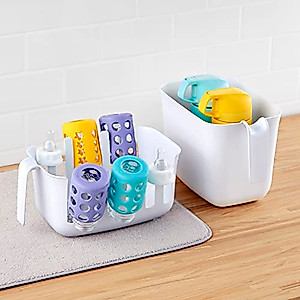 YouCopia Dry&Store Reusable Bag Drying Rack and Bin Set, Silicone Bags Organizer and Storage