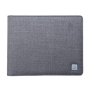 Lanxivi 20 Slots Fountain Pen Case Gray, Waterproof Canvas Pen Holder Display Pouch Bag by KACO
