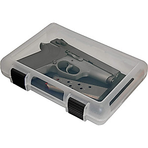 MTM In-Safe Handgun Storage and Organizing Case ISC12, Clear, 12-Inch (3-Pack)