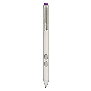 Silver Capacitive Stylus Pen Wireless Connection 256 Levels of Pressure Sensitivity Easy Access for Computer and Tablet