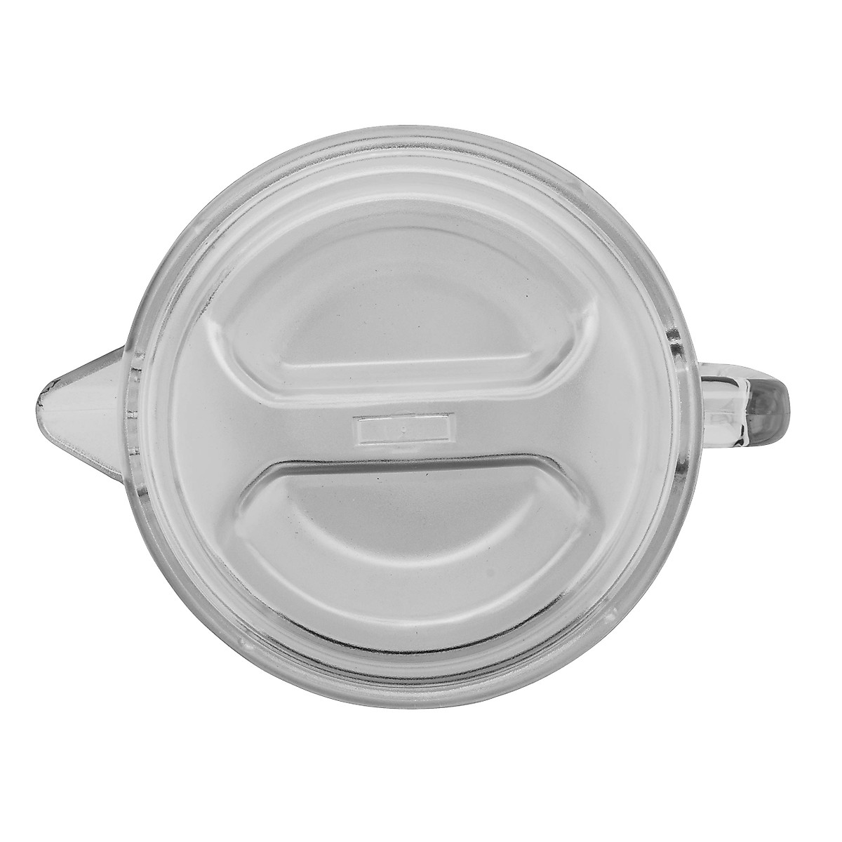 G.E.T. Heavy-Duty Shatterproof Plastic 2 Quart Pitcher with Lid, BPA Free (64 Ounce), Clear