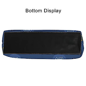 Fashionable women's handbag tote bag, Spotted and Textured Figuresprinted shoulder bag is light and durable