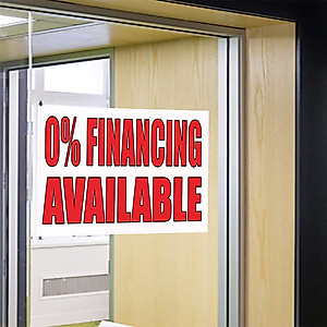 Decal Stickers Multiple Sizes 0% Financing Available Auto Body Shop Car B Industrial Vinyl Safety Sign Label Business 20x14Inches